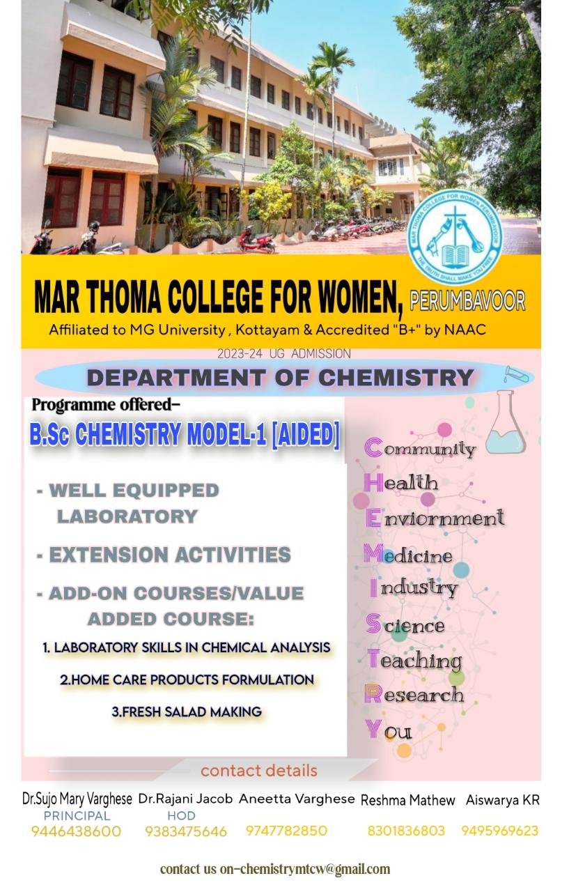 Prospectus : Mar Thoma College for Women