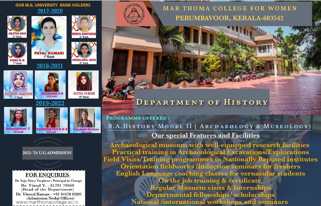 Prospectus : Mar Thoma College for Women