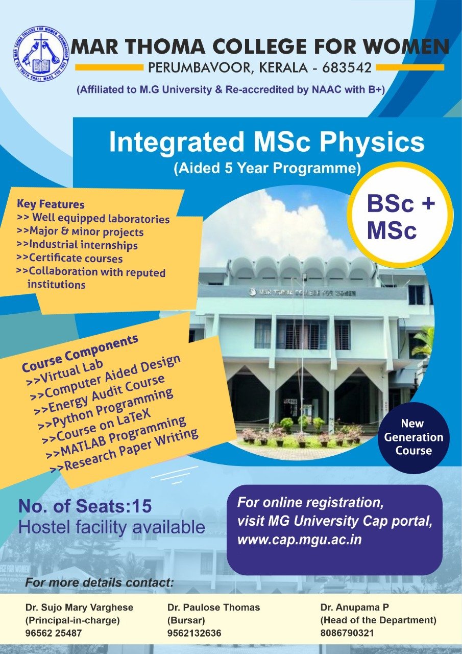 Prospectus : Mar Thoma College for Women